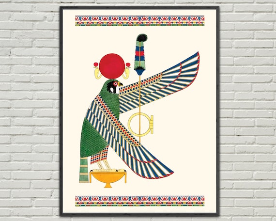 Horus Falcon Drawing