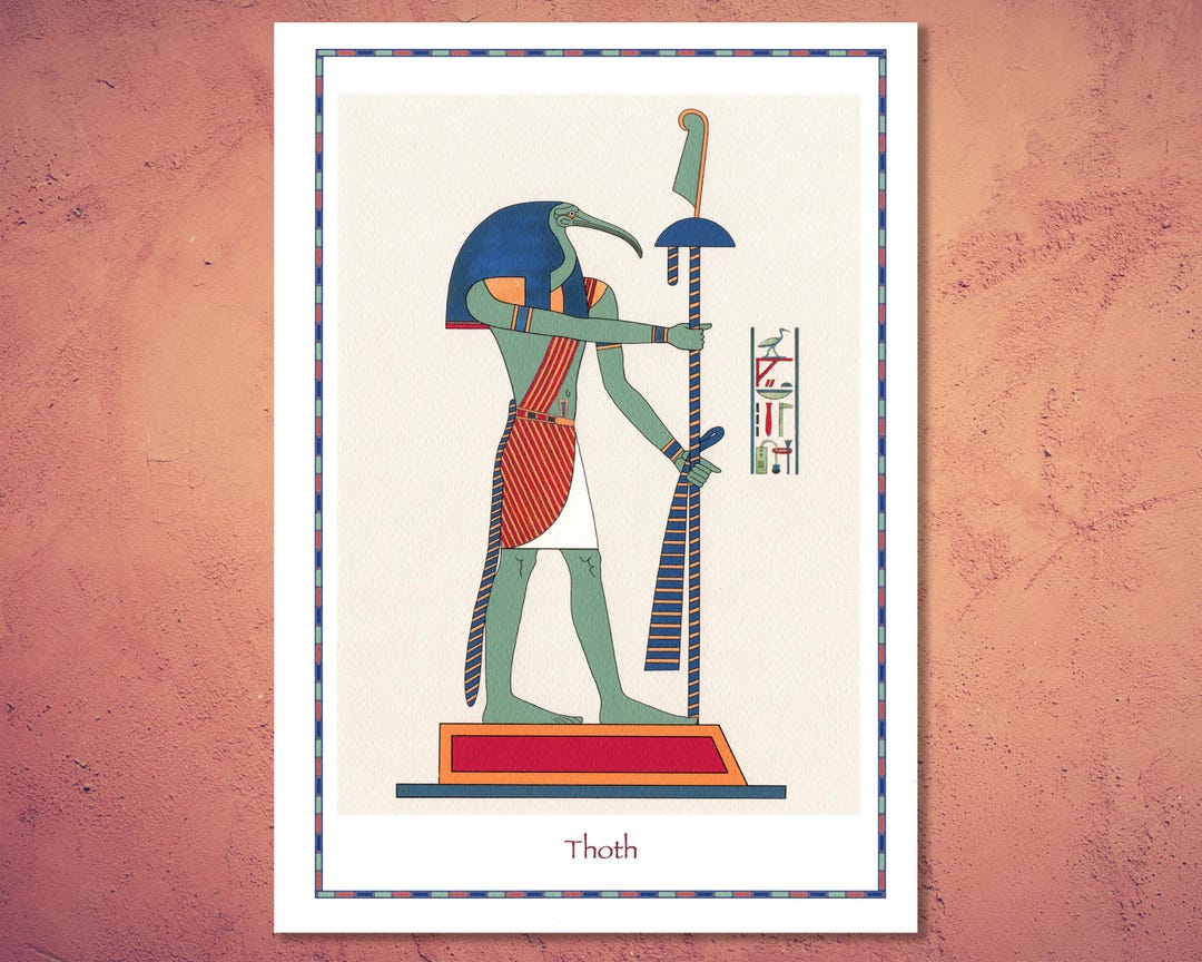 Egyptian God Thoth, Inventor of Magic, Wisdom, Science & Writing ...