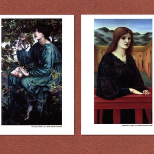 Postcard-size Art Prints. Pre-raphaelite Art Collection. 20 Postcard ...