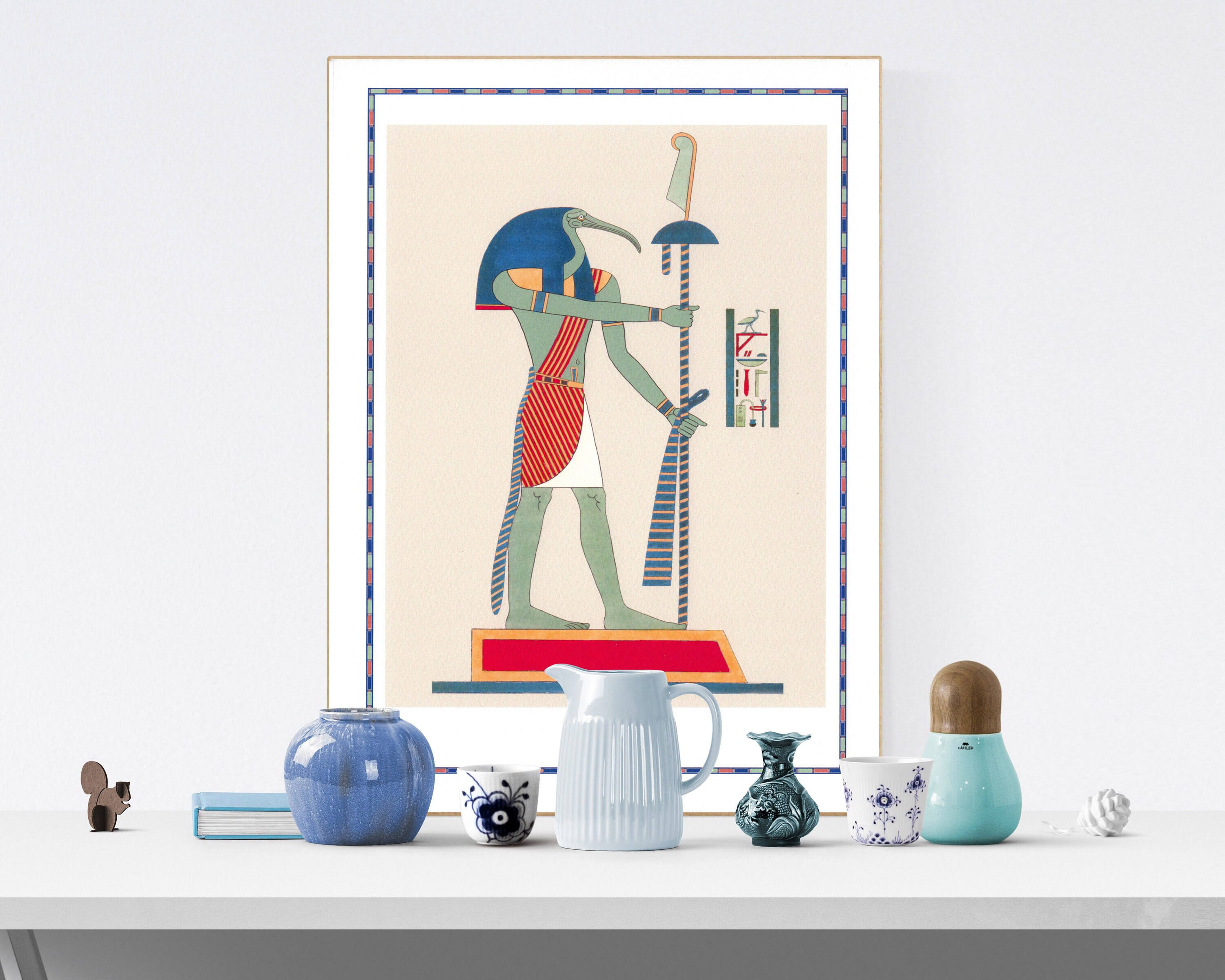 Egyptian God Thoth Inventor of Magic Wisdom Science & - Etsy UK