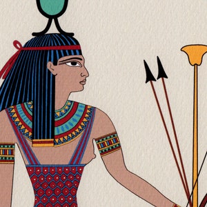 Egyptian Goddess, Neith. Warrior Goddess of Warfare and Weaponry ...