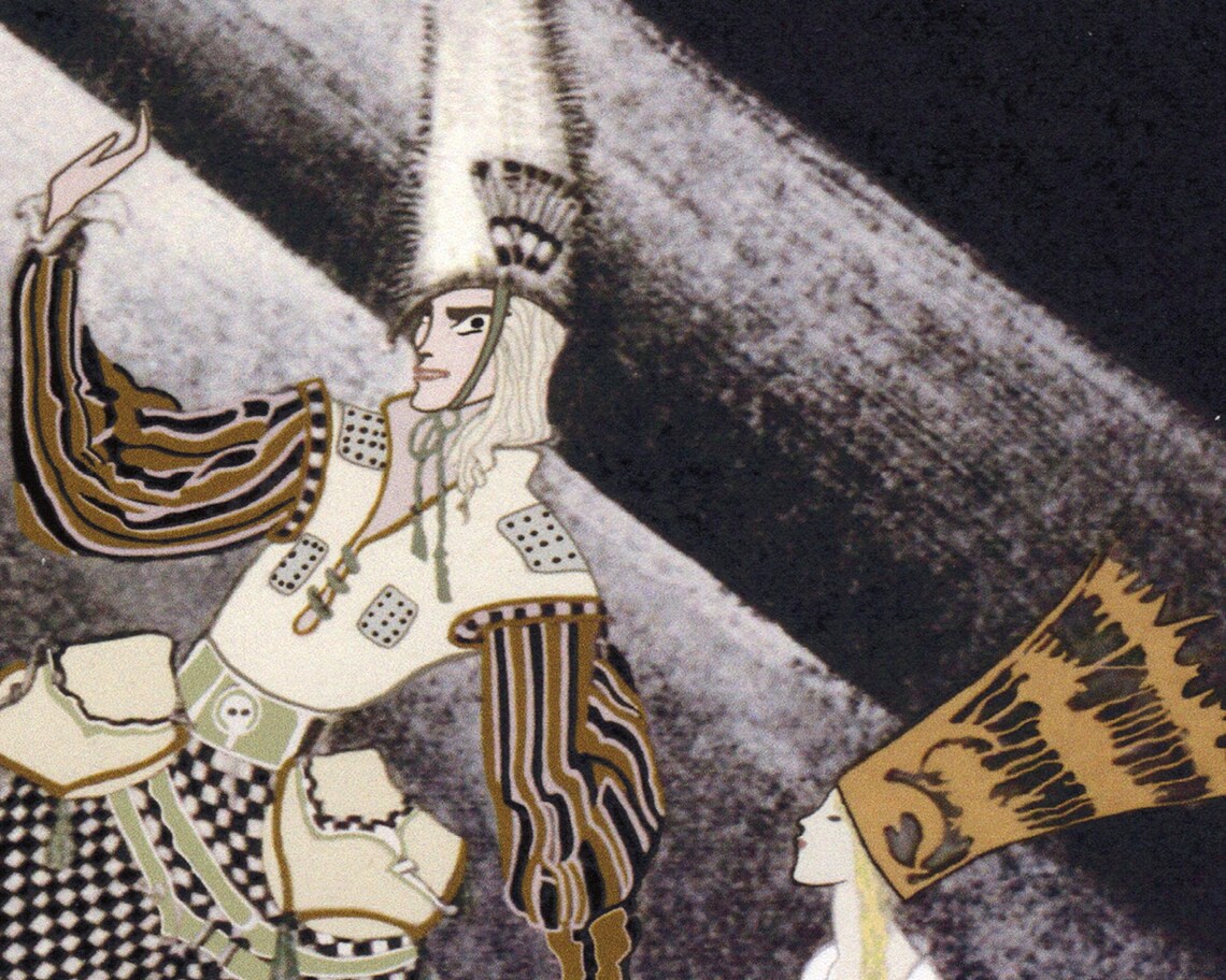 Kay Nielsen. Fairy Tale 'the Three Princesses in the Blue Mountain ...