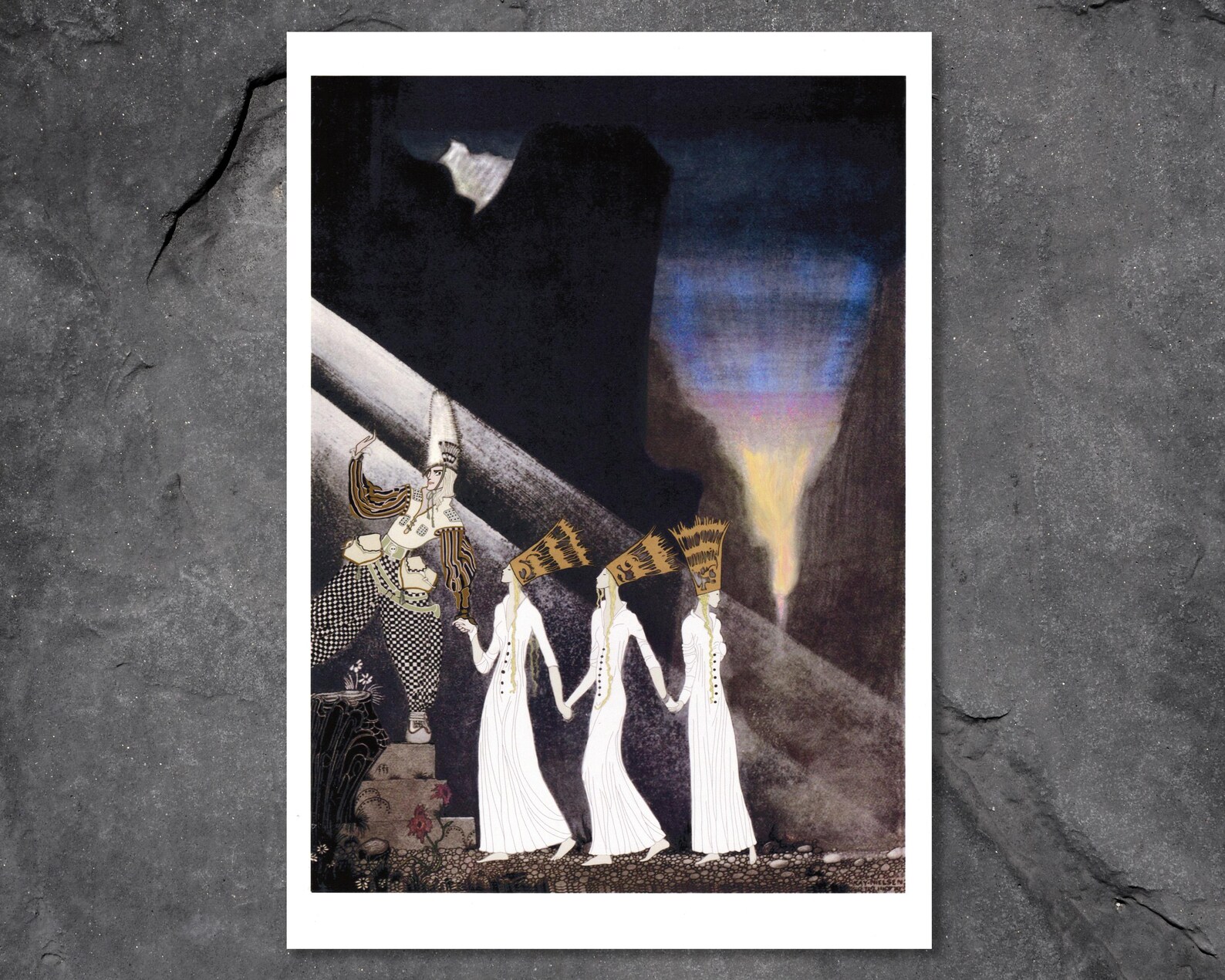 Kay Nielsen. Fairy Tale 'the Three Princesses in the Blue Mountain ...