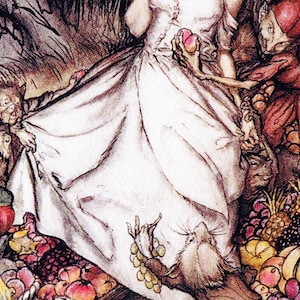 Arthur Rackham 'goblin Market.' Famous Illustration to the Famous Poem ...