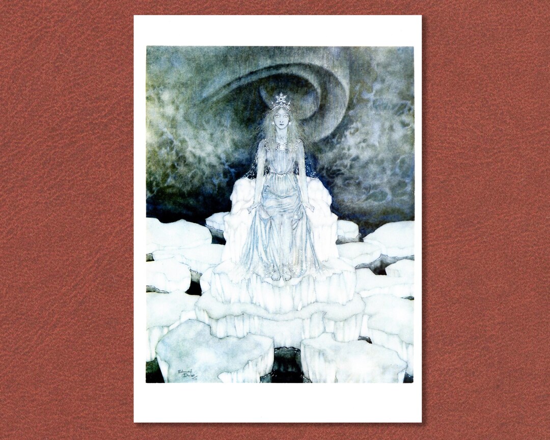 The Snow Queen, by Edmund Dulac. Fabulous Imagining of the Famous Fairy ...