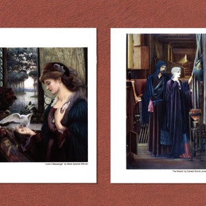 Postcard-size Art Prints. Pre-raphaelite Art Collection. 20 Postcard ...