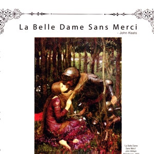 Poetry Print: 'la Belle Dame Sans Merci' by John Keats. Painting by ...