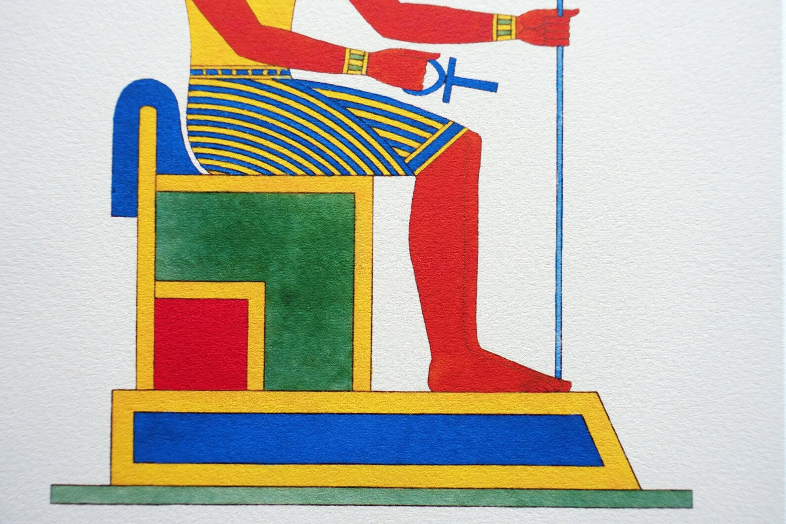 Thoth god of wisdom writing and magic. Cool Egyptian wall | Etsy