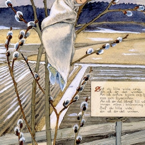 Willow Song. Wonderful Children's Art by Elsa Beskow. Famous Finnish ...