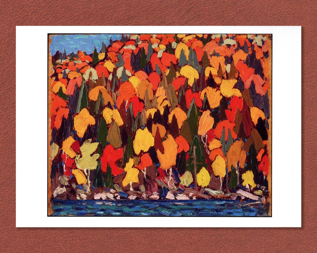 Art of Canada: Tom Thomson 'autumn Foliage.' One of the Great Landscape ...