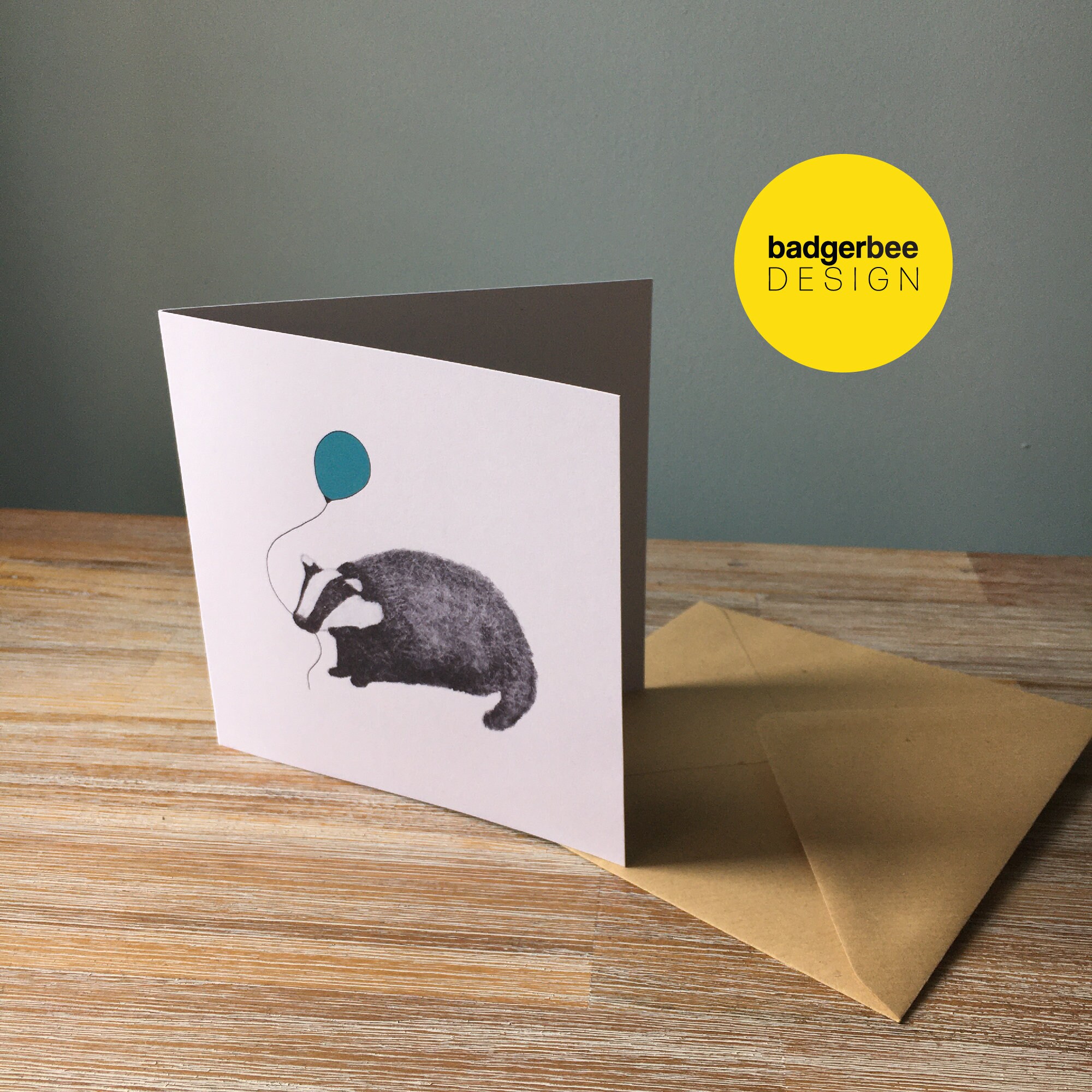 Badger Birthday Card Badger Celebration Card | Etsy UK
