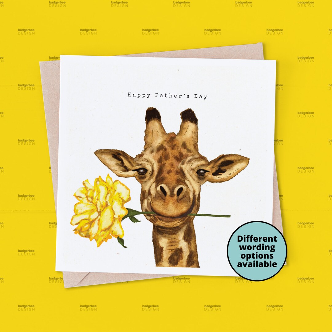 Cute Fathers Day Card for Dad From Daughter, Happy Fathers Day Dad ...