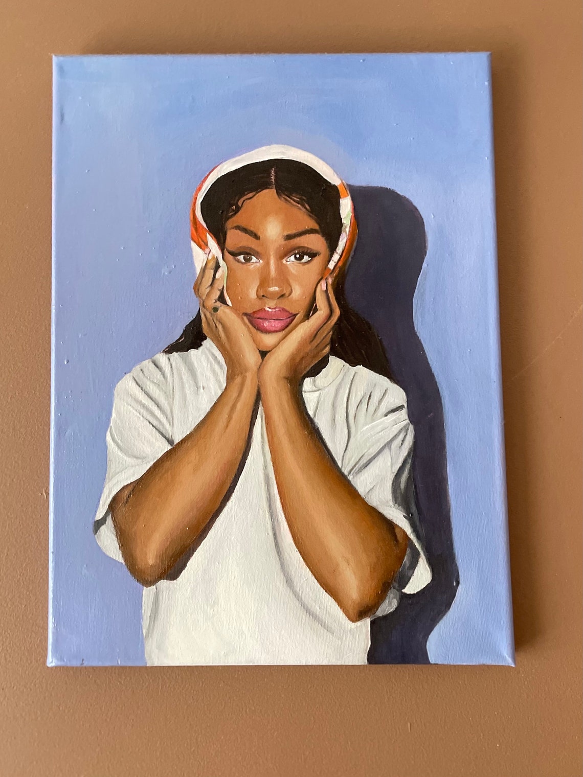 Original SZA Oil Painting - Etsy