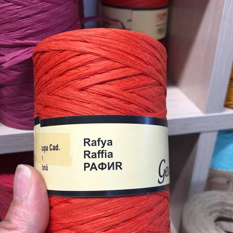 Raffia Yarn - Etsy