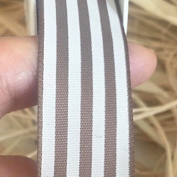 Striped Grosgrain Ribbon by the Yard - Etsy