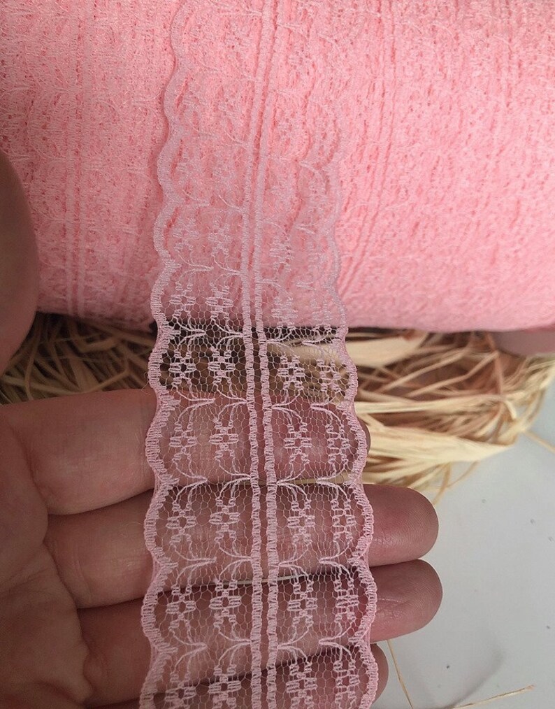 White Lace Trim2 Inches Wide Lace Trimwhite Lace Fabriclace - Etsy