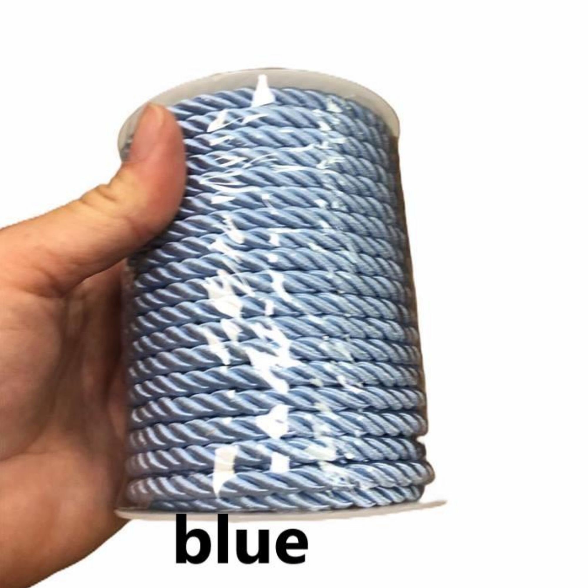 6mm Twisted Cordbraid Cord13 Colourssoutace Braid - Etsy