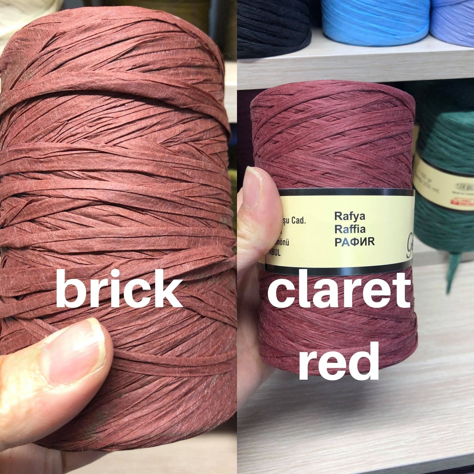 Raffia Yarnspaper Yarns150 Gr 250 Mtnatural Crochet - Etsy