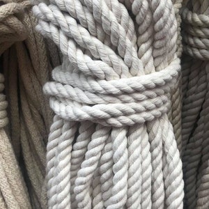 20 Meters 8mm Macrame Cord,cotton Cord for Macrame,macrame Rope 8mm ...