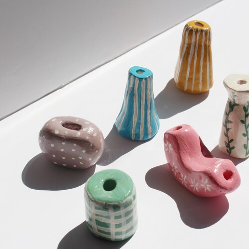 Modern Tiny Vases / Tiny Mini Vases / Miniature Pot / Mini | Etsy