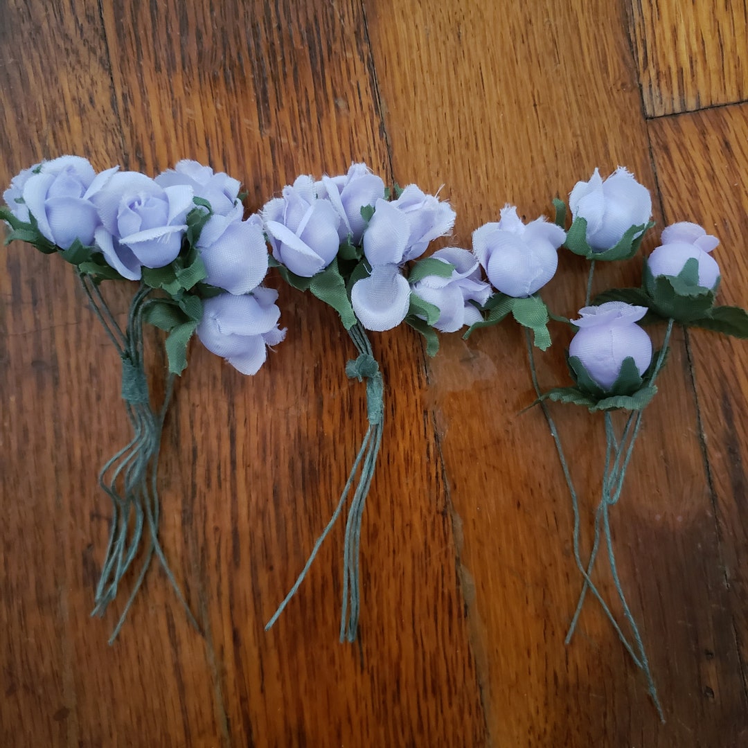 Lot of Various MINI Ribbon Roses for Crafting Various Colors - Etsy