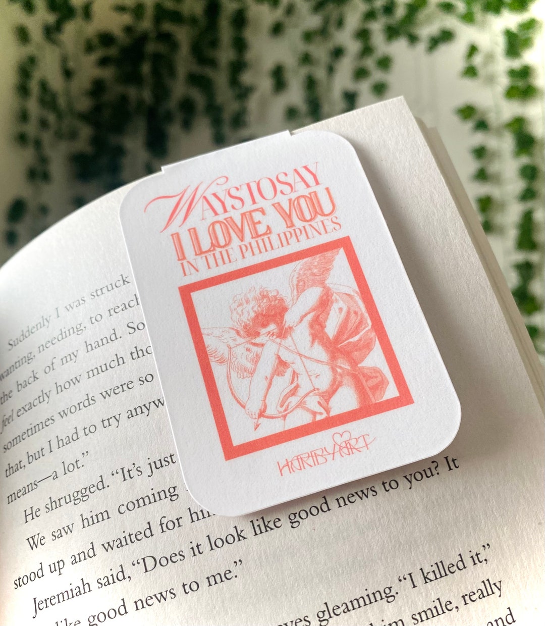 Filipino 'I Love You' Magnetic Bookmark | Pinoy Pride Gift - Etsy