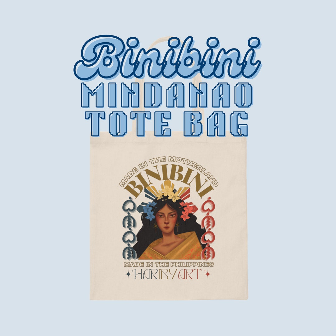Binibini Mindanao Tote Bag | Filipino Tote Bags, Filipino Pride, Pinoy ...