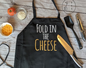 Fold in the Cheese Kitchen Apron - Etsy
