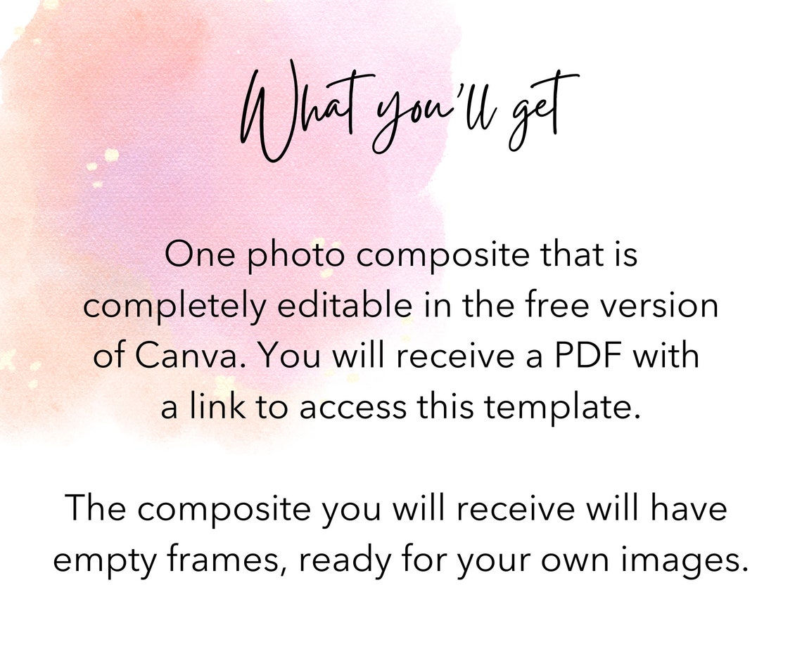 13 Student Class Photo Collage Template, Canva Template, Chalkboard ...