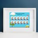 16 Student Class Photo Collage Composite Template, Editable in Canva ...