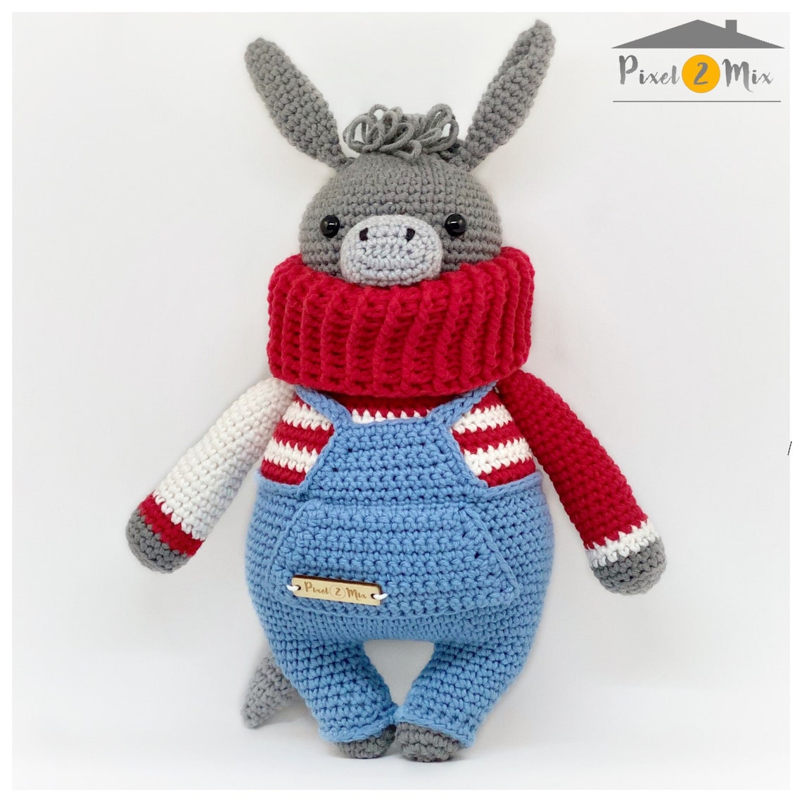 Donald the Donkey PDF Crochet Pattern - Etsy