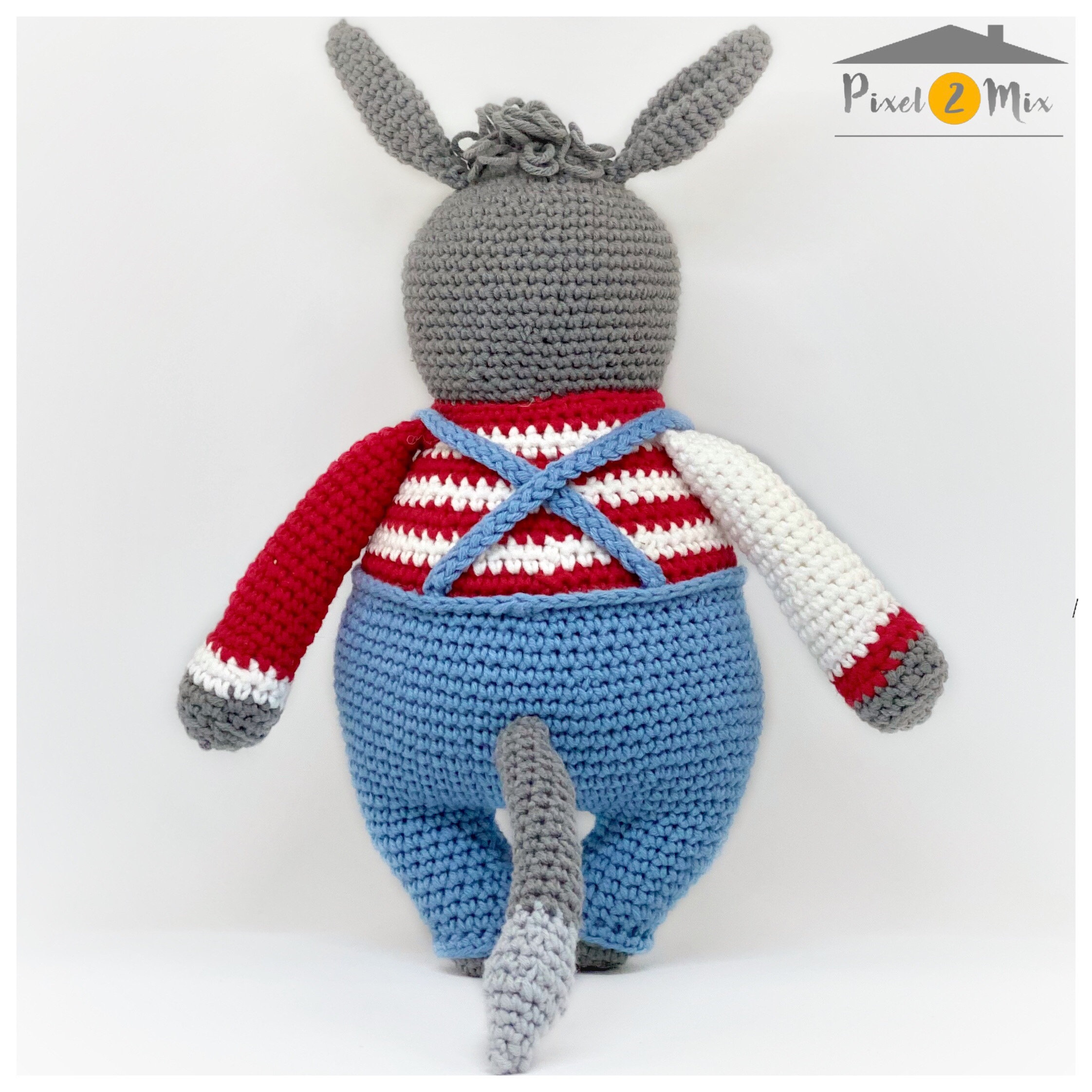 Donald - the Donkey - PDF Crochet Pattern Dutch / PDF Crochet Pattern ...