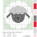 Sepp the Little Sheep playblanket PDF C2C Crochet Pattern - Etsy