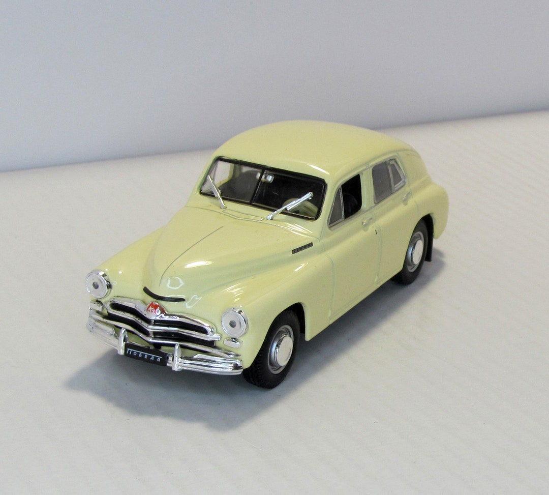 Gaz-m20v 1955-1958 Pobeda, Deagostini, Blister. Collectible Car. Scale ...