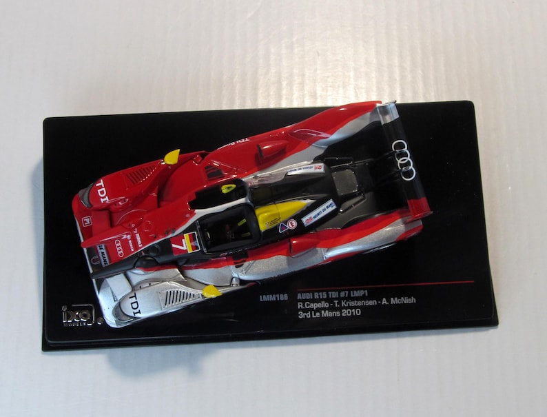 Audi R15 Tdi 7, IXO Models, Box. Diecast Scale 1:43, Metal Car, Die ...