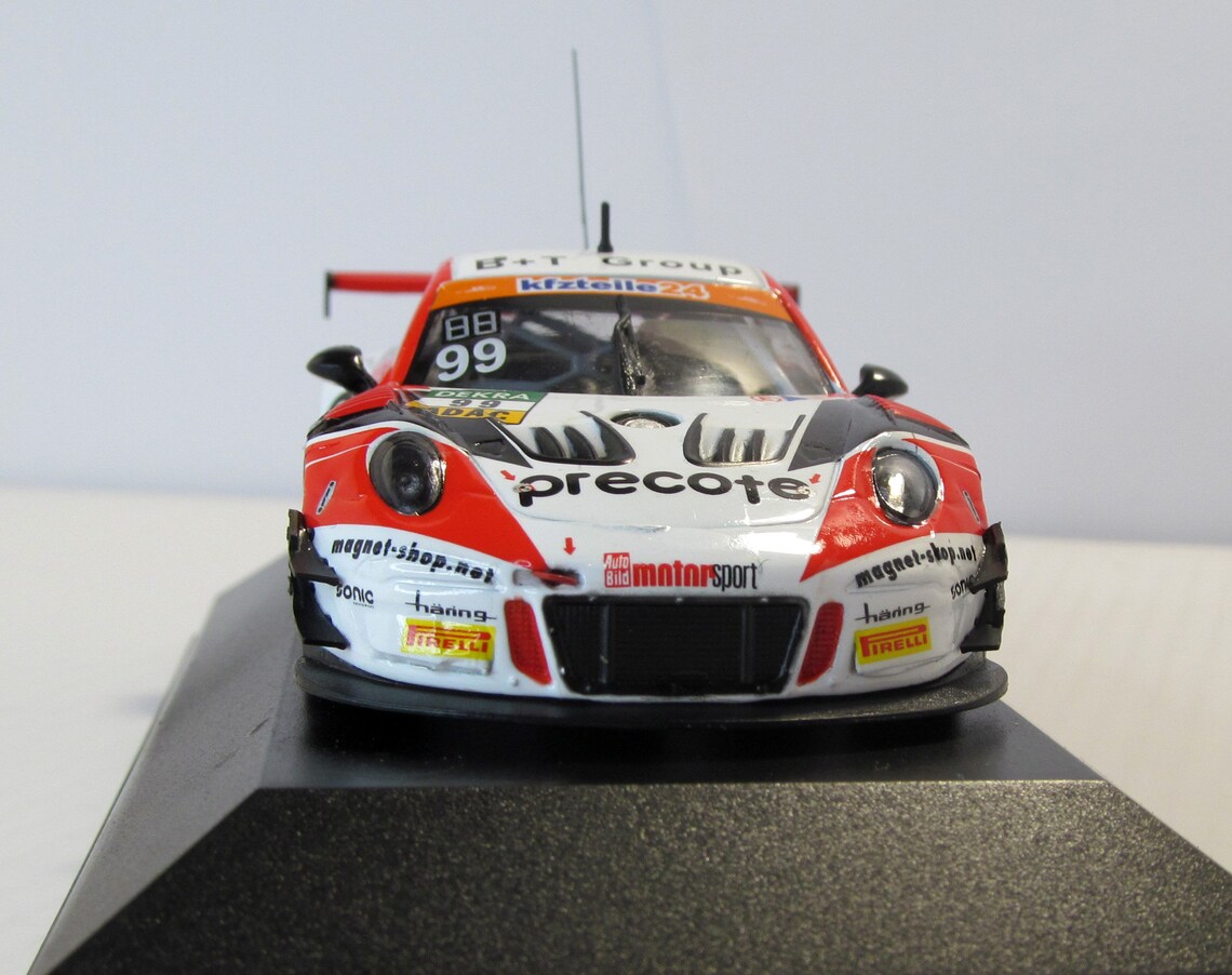 Porsche 911 (991) GT3 R #99 GT, CMR, Ixo-models, Box. Diecast Scale 1: ...