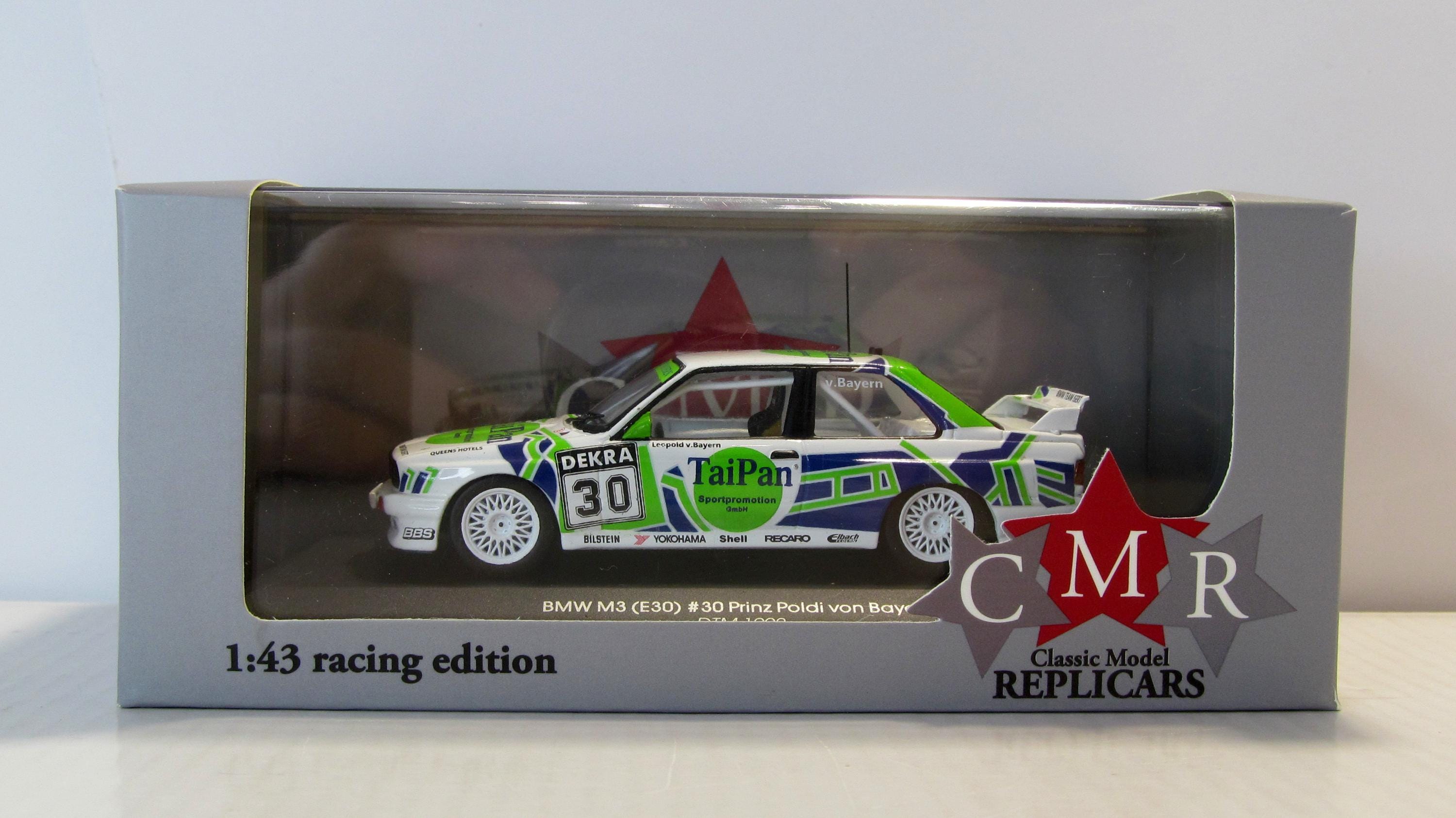 BMW M3 E30 1992, CMR, Ixo-models, Box. Diecast Scale 1:43, Metal Car ...