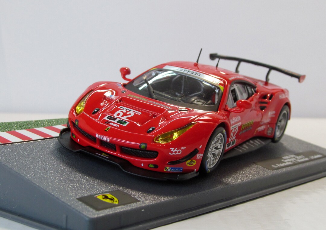 Ferrari 488 GTE 62 Daytona 2017, Altaya, Box. Collectible Car. Scale ...
