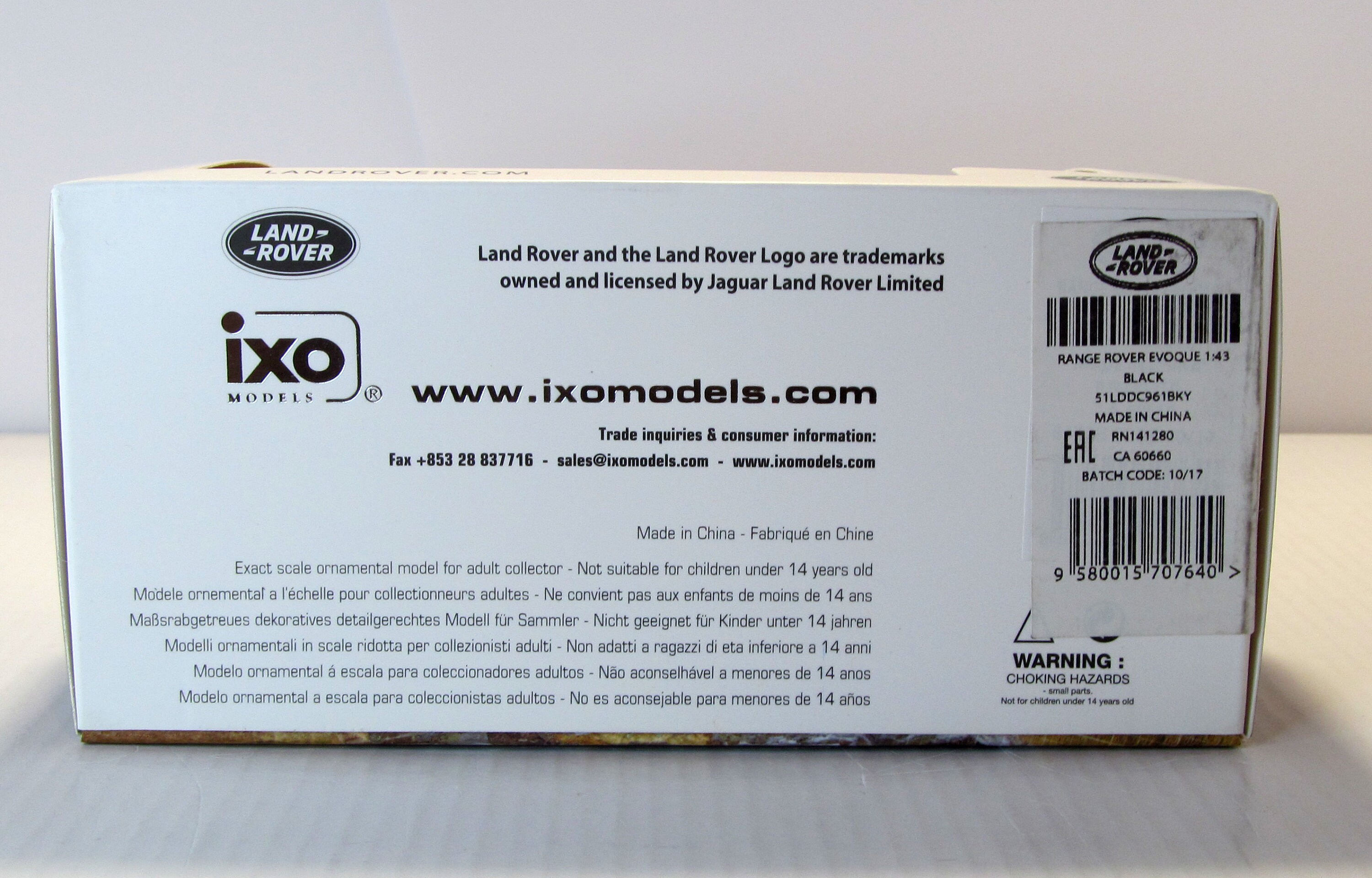 Range Rover Evoque. IXO Models Box. Vintage Collectible Toy - Etsy