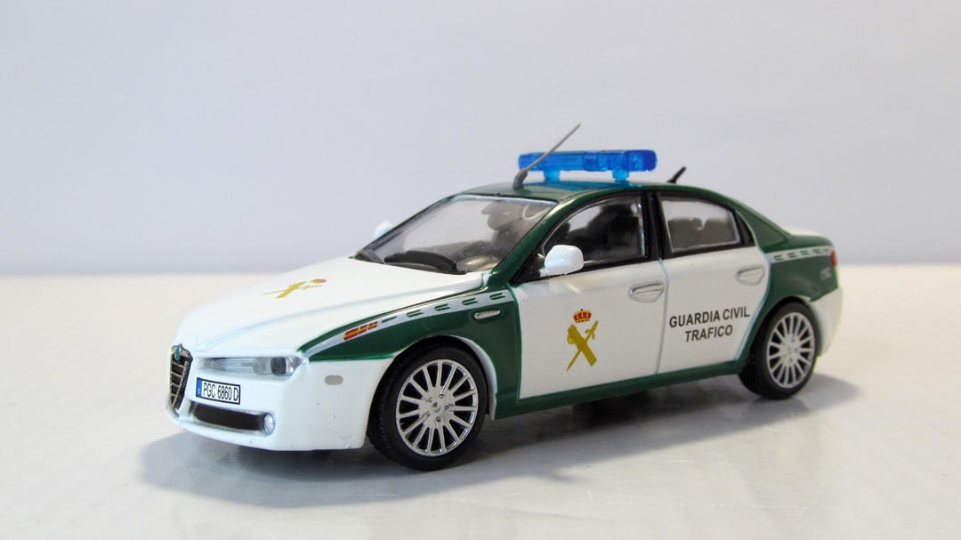 Alfa Romeo 159 Police, Deagostini. Collectible Car. Scale Diecast Model ...