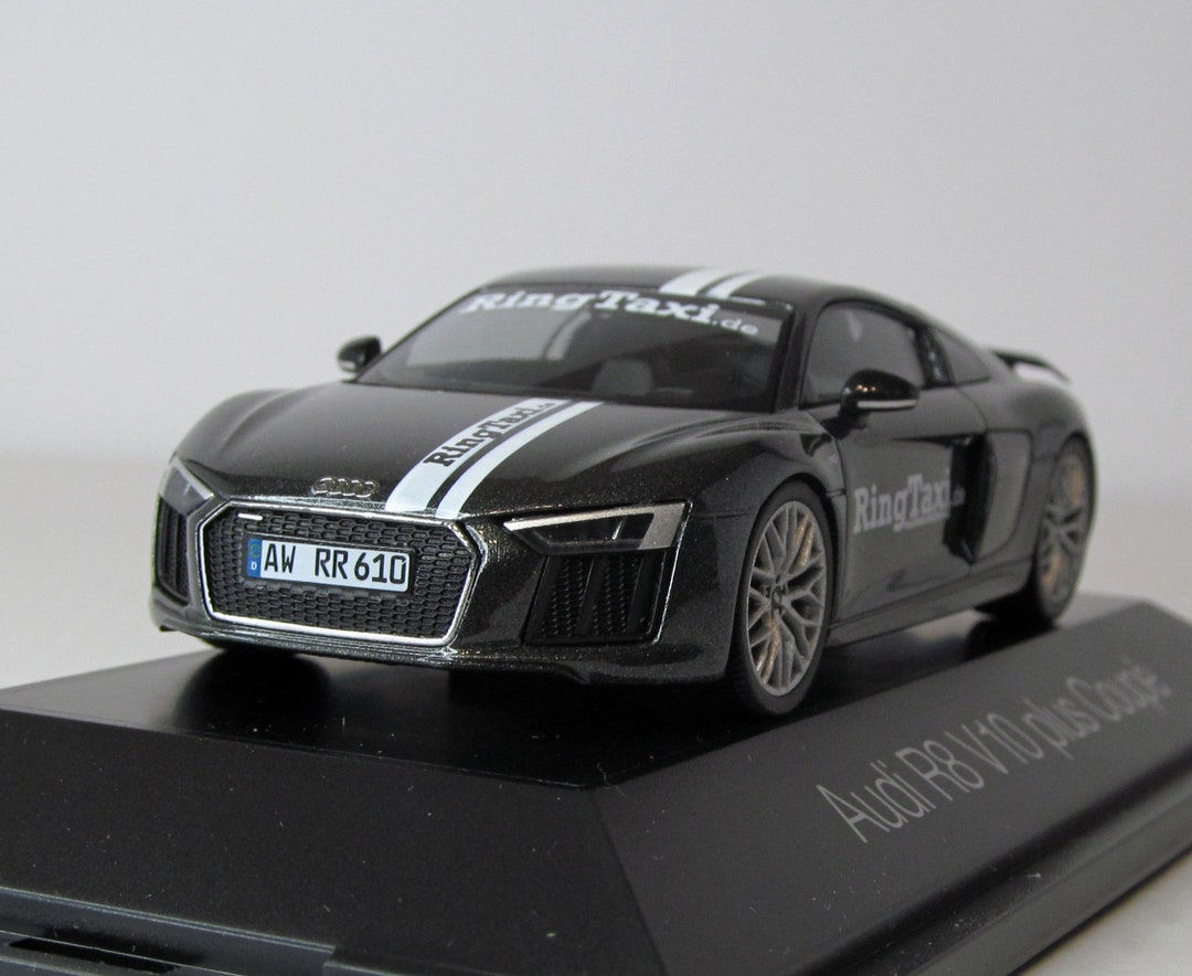 Audi R8 V10 Plus Coupe, Ring Taxi, Herpa ( Germany ), Box. Scale ...