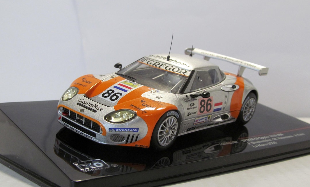 Spyker C8 Spyder GT2-R 86, IXO Models, Box. Diecast Scale 1:43, Metal ...
