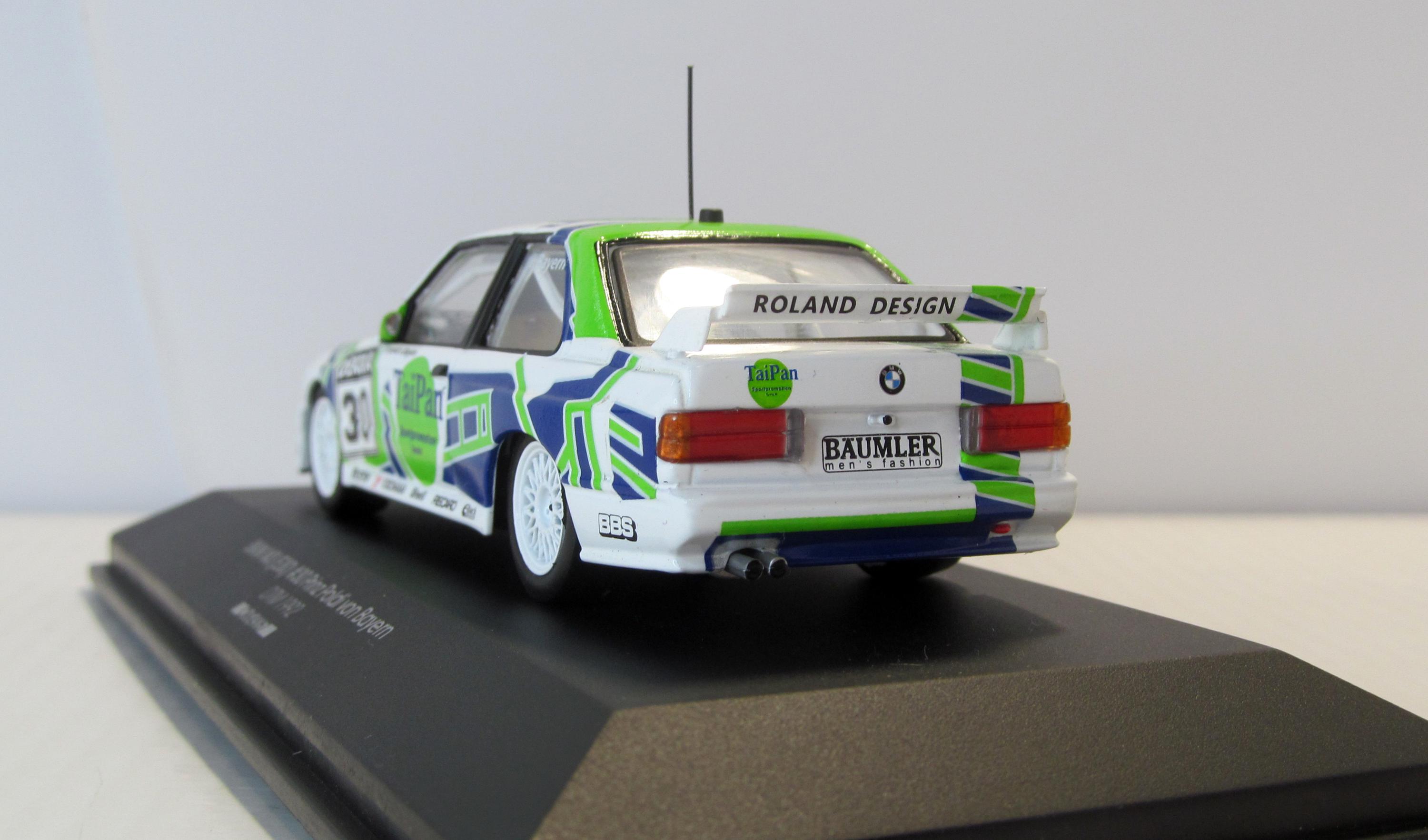 BMW M3 E30 1992, CMR, Ixo-models, Box. Diecast Scale 1:43, Metal Car ...