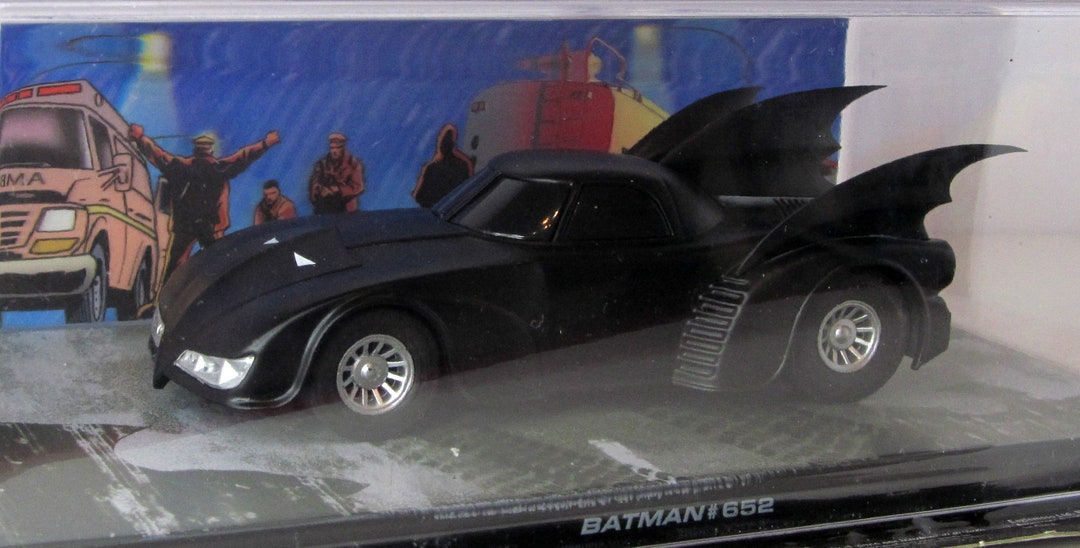 Batmobile Batman 652. Batman Collection, Box. Diecast Scale 1:43, Metal ...
