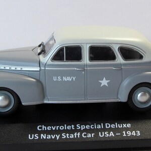 Chevrolet Special Deluxe US Navy Staff Car USA 1943, Samochody Wojskowe ...