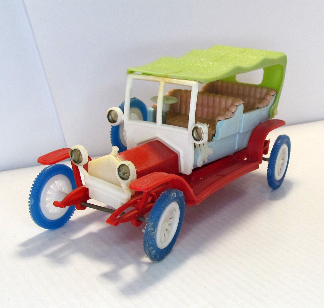 Russo-balt USSR, Plastic 1970s. Vintage Collectible Toy Car ...