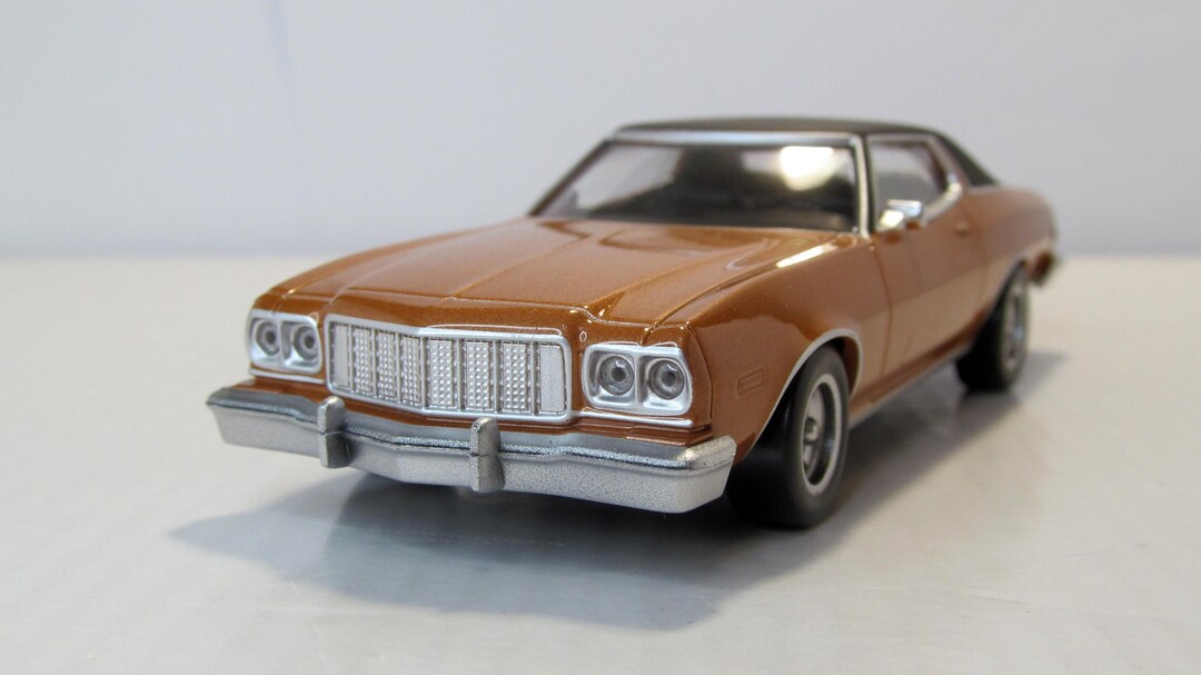 Ford Gran Torino 1974, Norev, Box. Collectible Car. Scale Diecast Model 1:43. Car Replica ...