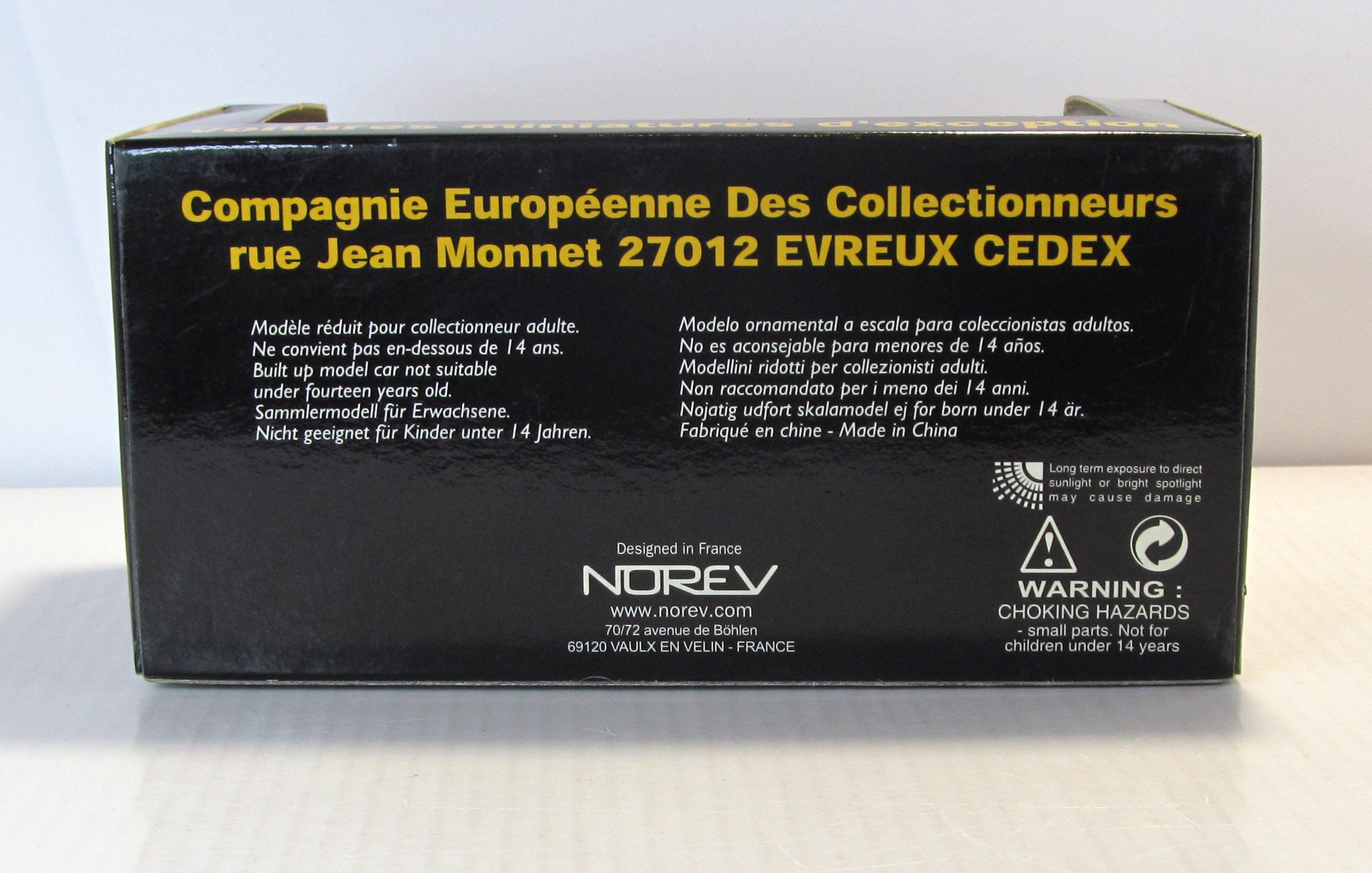 Simca Aronde Messagere 1954, Norev, Box. Diecast Car Collection. Scale ...