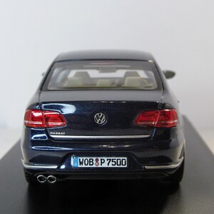 Volkswagen Passat B7 Saloon 2010 Blue, Schuco, Box. Collectible Car ...