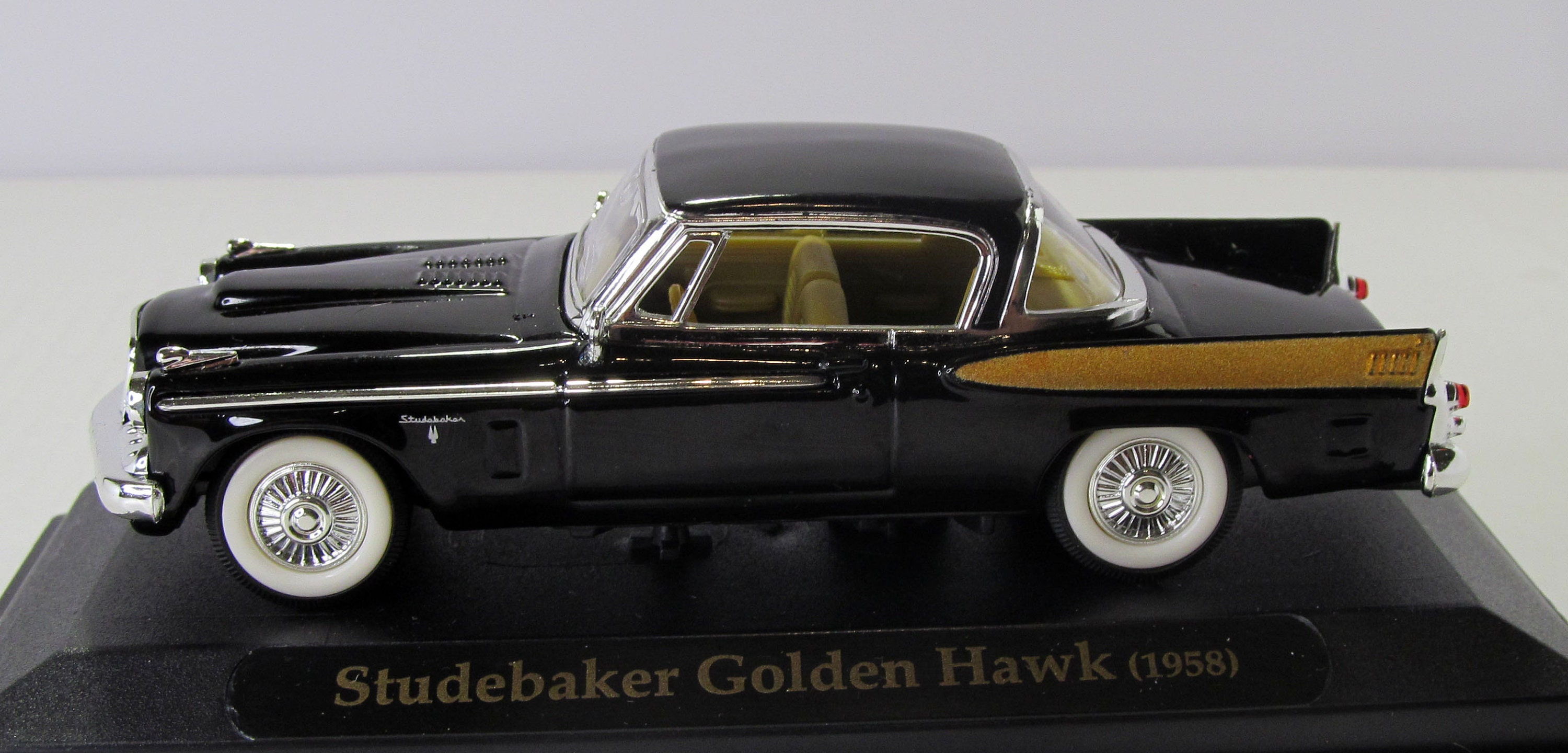 Studebaker Golden Hawk 1958 Yat Ming BOX. Diecast Scale 1:43, Metal Car ...